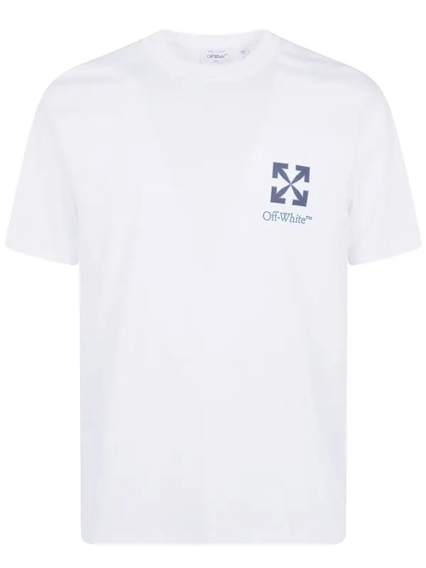 Off-White T-shirt Short Sleeves "small Arrow Regular - White