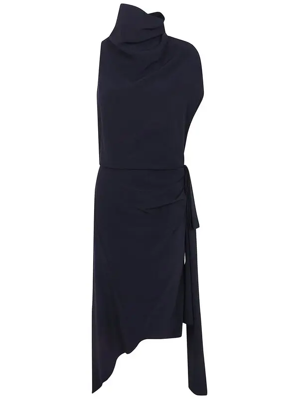 N.21 Asymmetric Midi Dress