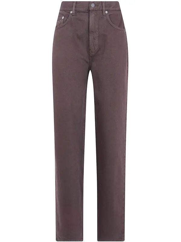 Loulou De Saison Jeans Straight Leg "samur Lds - Brown