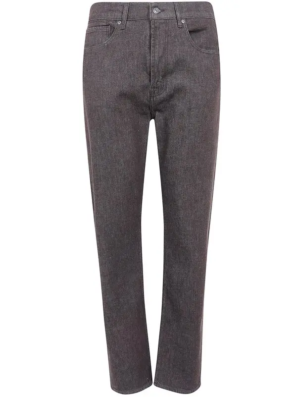 Seven For All Mankind Jeans Straight - Brown