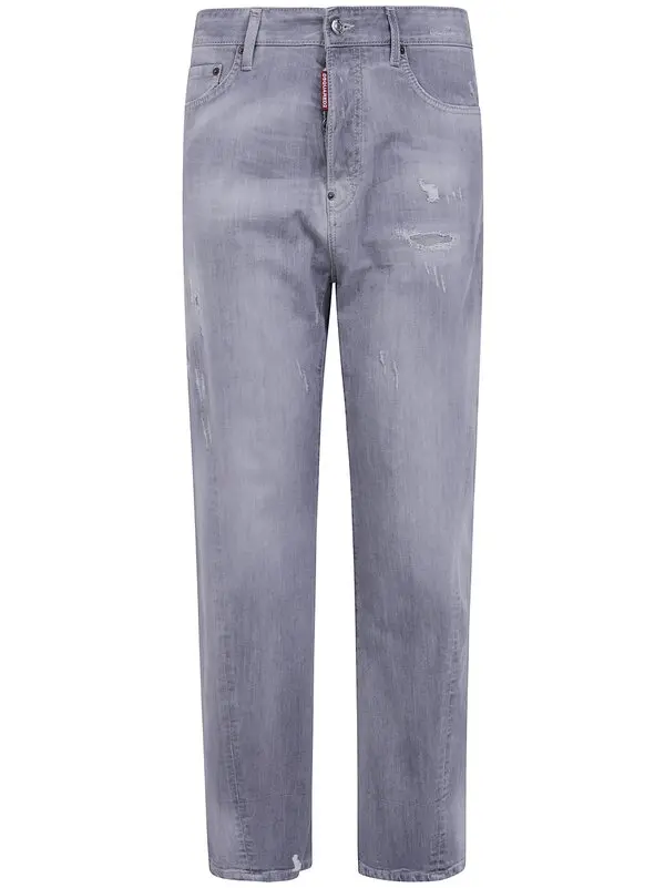 Dsquared2 Jeans Loose Fit "loose Twist - Gray