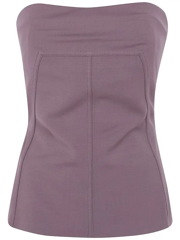 Rick Owens Top With Pockets "bustier