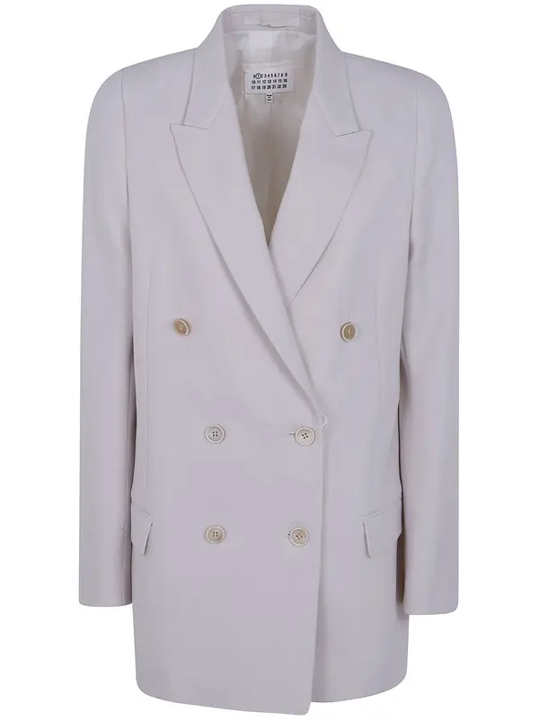 MAISON MARGIELA Jacket Double Breasted - Beige