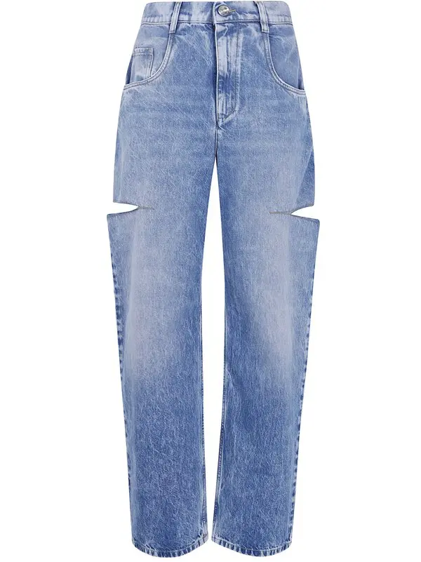 MAISON MARGIELA Jeans Cutout "s51la0051.s30513 - Blue