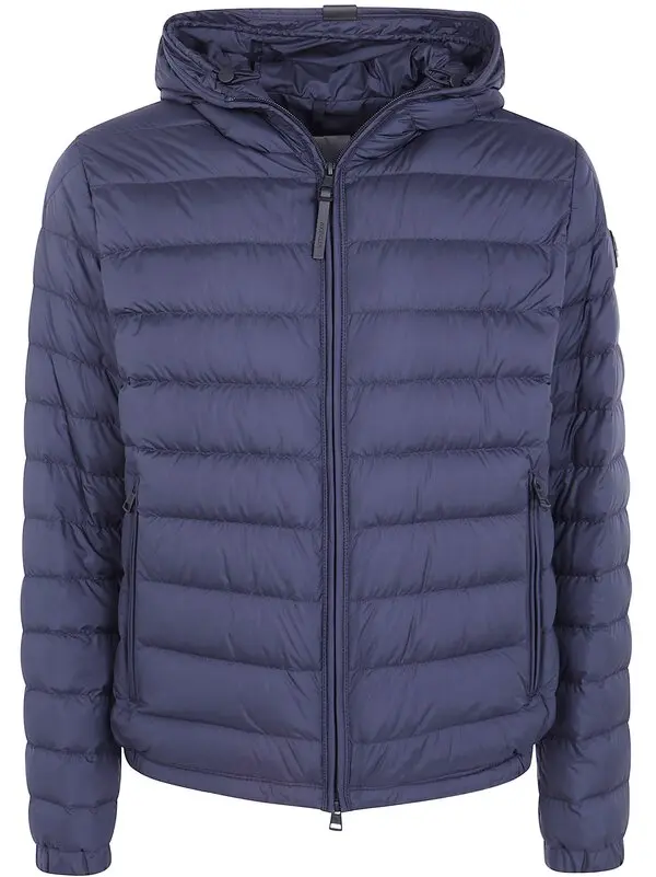 Moncler Jacket Hooded "solienn - Blue
