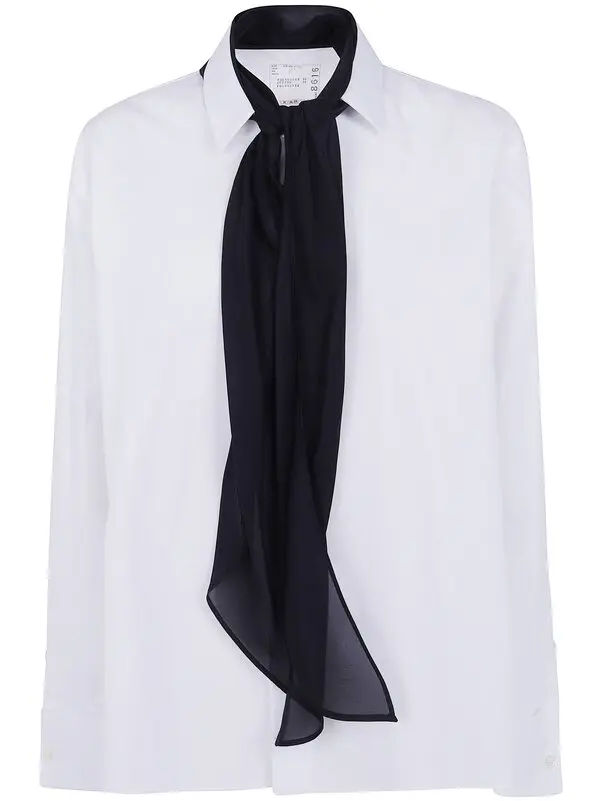 Sacai Shirt Popeline "popeline Shirt