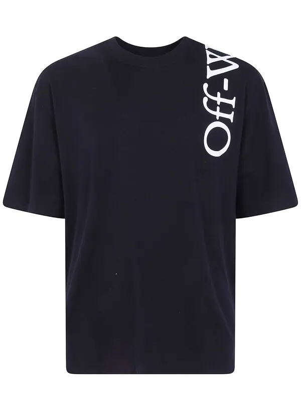 Off-White T-shirt Short Sleeves "vertical Bookish Skate