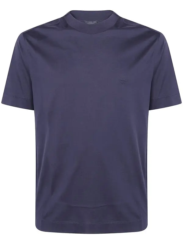 Emporio Armani T-shirt Classic Round Neck - Blue