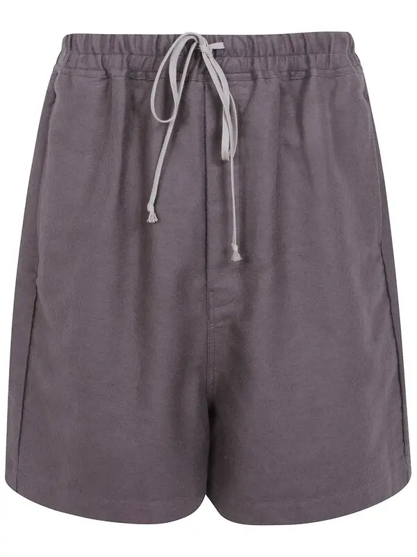 Rick Owens Shorts Drawstring "faun - Gray