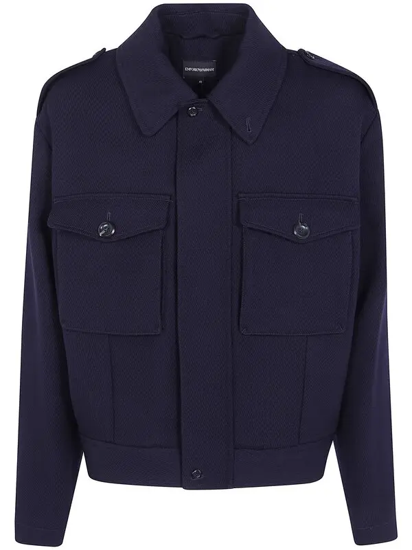 Emporio Armani Jacket Wool "denim Classic Jacket