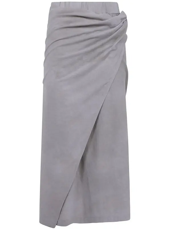 ZIGGY CHEN Skirt Asymmetric Jersey