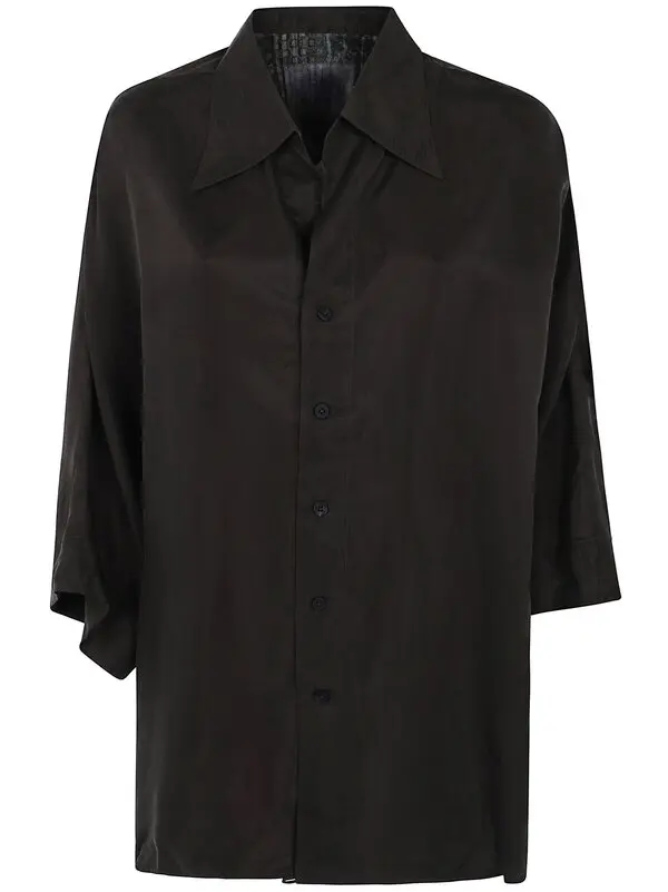 ZIGGY CHEN Shirt Back Gathered "0w2620702 53 - Green