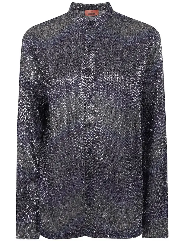 Missoni Shirt Long Sleeve "caperdoni - Brown