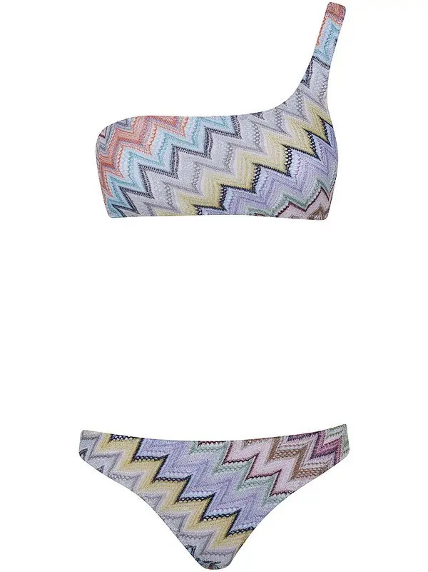 Missoni Bikini One-shoulder "smsor - Multi