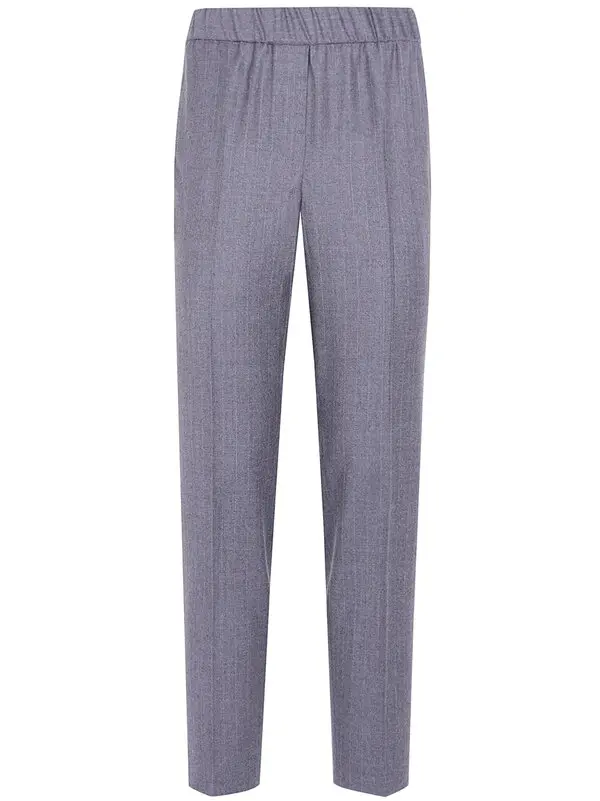 Peserico Pants Slim Fit "a04072z.07504 - Gray