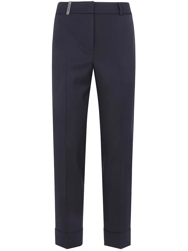 Peserico Pants Regular Waist "a04753z.03472 005 - Black
