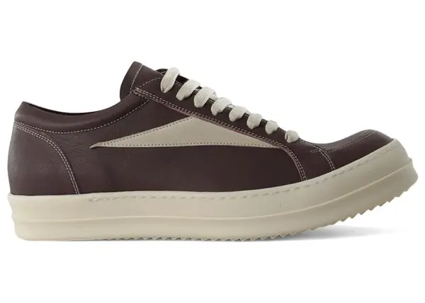 Rick Owens Vintage Low Sneaker - Grape/milk