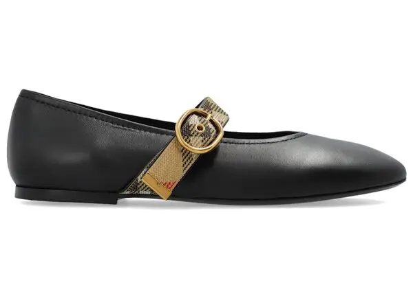 Burberry Robin 05 Flats - Black