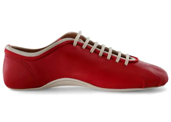 Dries Van Noten Lamb Leather Shoe - Red