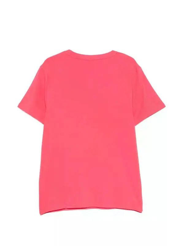 Moschino Logo-print T-shirt - Pink