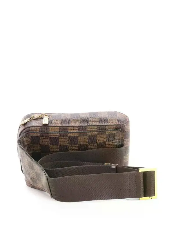 LOUIS VUITTON Geronimos Damier Belt Bag - Brown