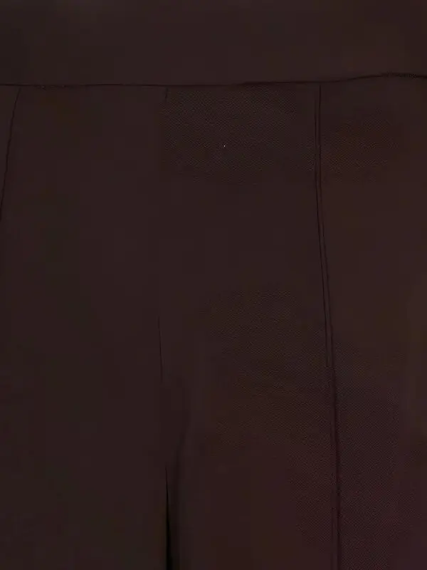 Agnona Pressed Crease Wide-leg Trousers
