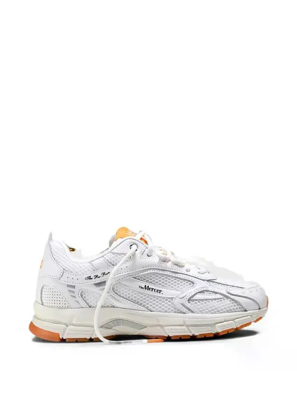 THE MERCER BRAND The Re-run Panelled Sneakers - White