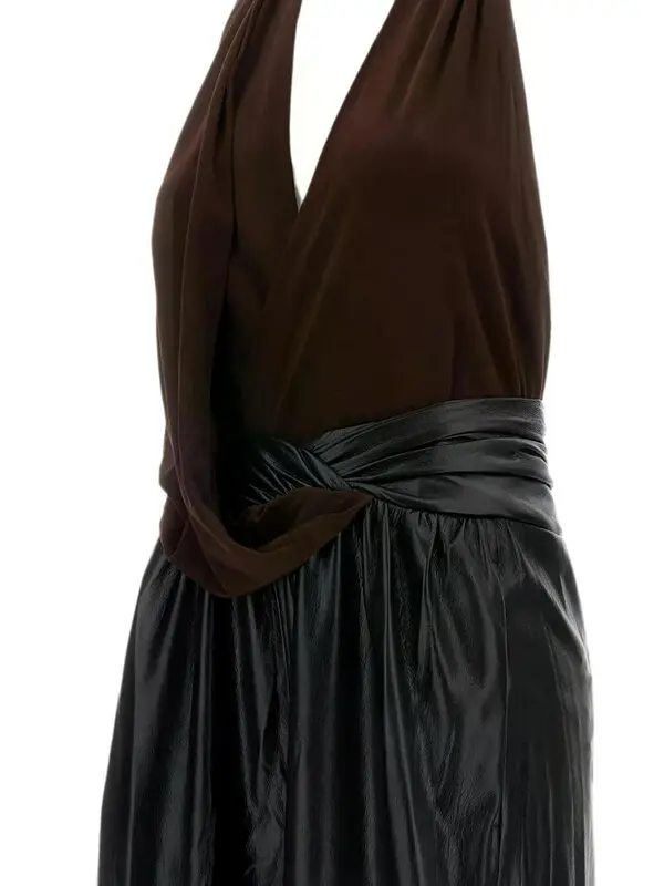 Andamane Astral Draped-waist Jumpsuit