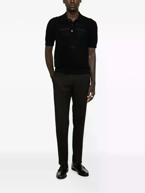 Karl Lagerfeld Monogram Tailored Trousers