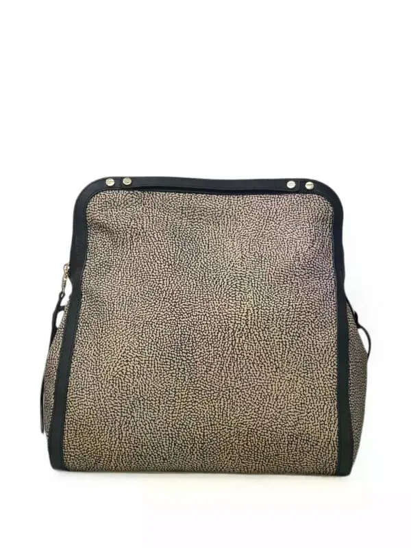 Borbonese Medium Zip-detail Shoulder Bag