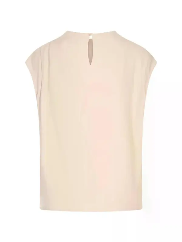 Agnona Draped Sleeveless Top