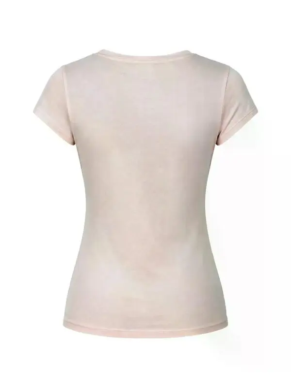 Armani Exchange Logo Embellished T-shirt