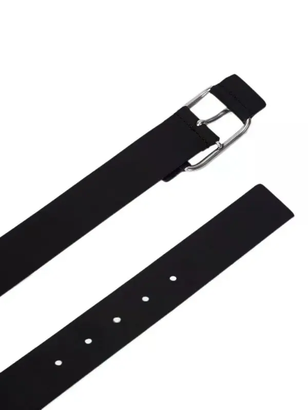 Karl Lagerfeld Leather Belt - Black