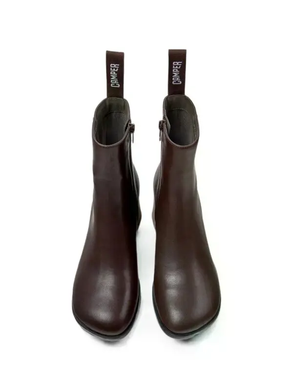Camper Kora Leather Ankle Boots
