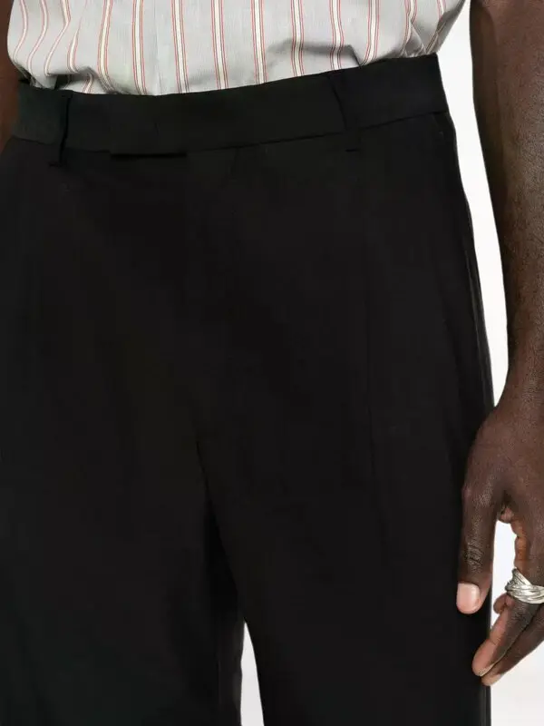 Karl Lagerfeld Pleated Wide-leg Trousers