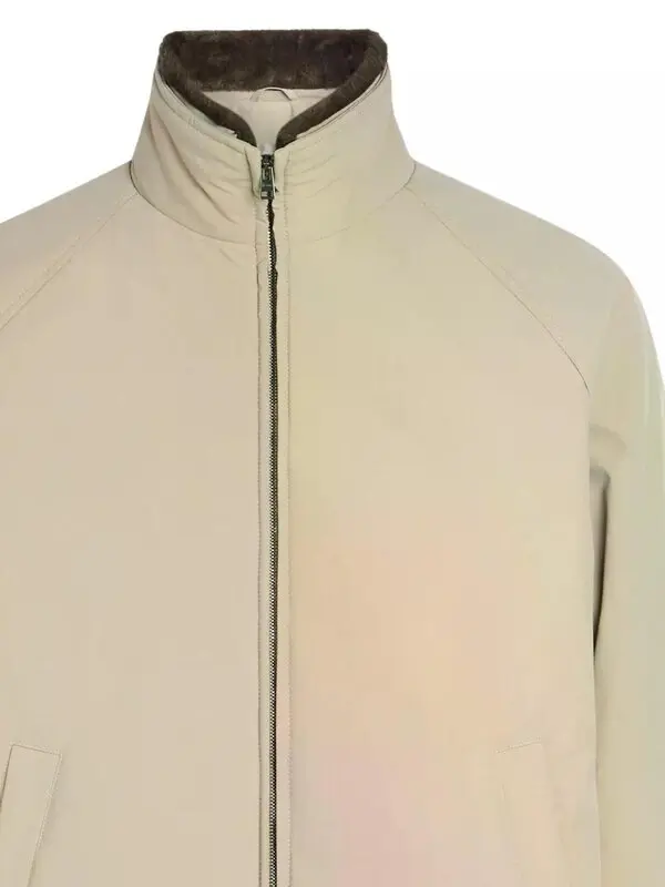 Herno Padded Jacket With High Neck And Zip Fastening