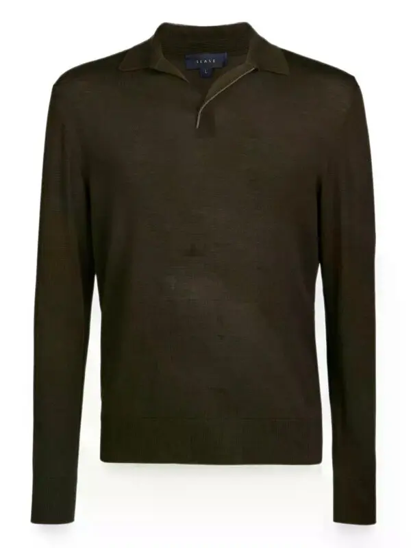 Sease Lasca V-neck Sweater - Green