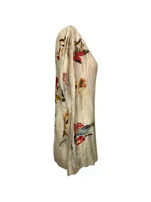 ISABEL MARANT VINTAGE Embroidered Boat-neck Blouse