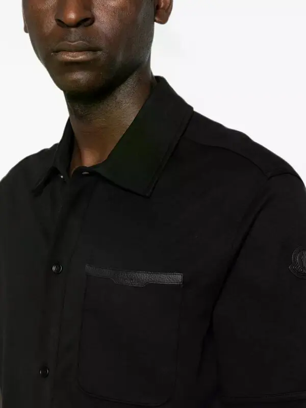 Moncler Logo-patch Chest-pocket Shirt