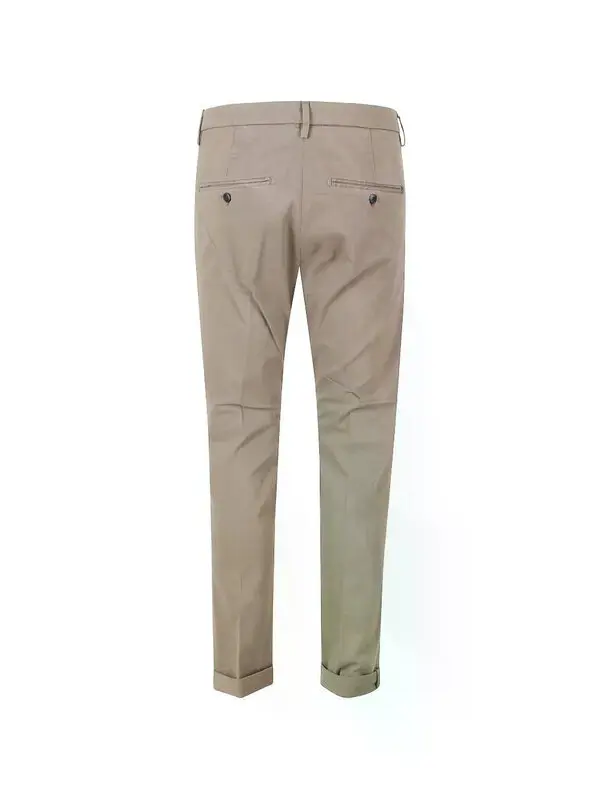 DONDUP Slim-fit Turn-up Trousers
