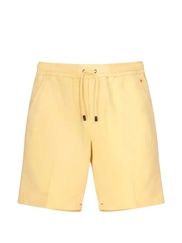 Isaia Drawstring-waist Shorts