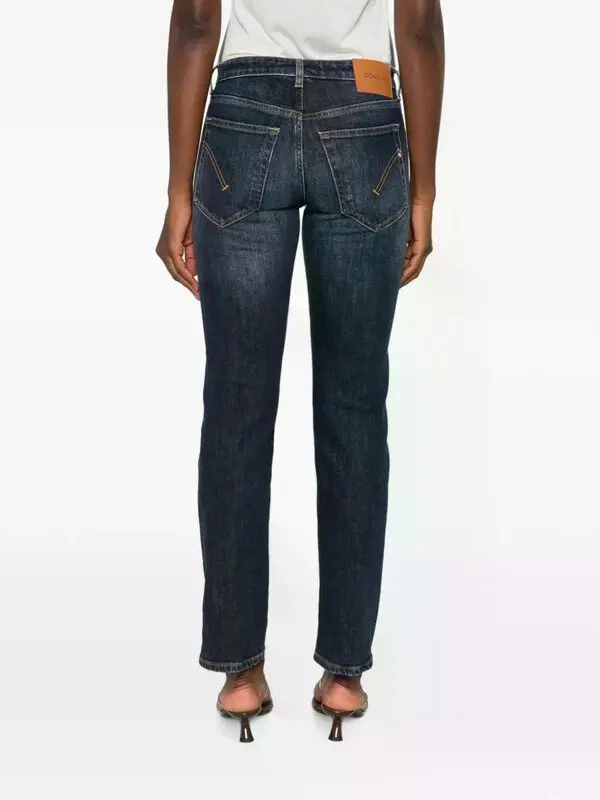 DONDUP Coco Faded Straight-leg Jeans