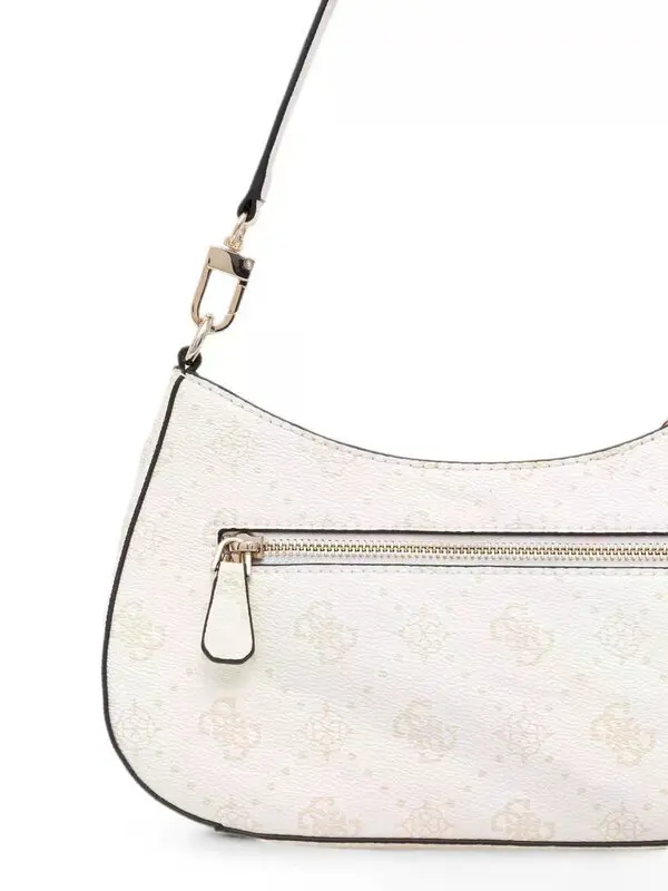 Guess Monogram-print Logo-plaque Tote Bag
