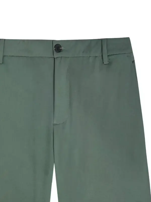 RAITH Luiz Button-fastening Shorts - Green