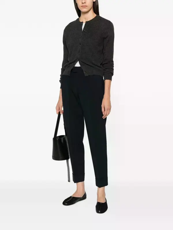 BERWICH Cropped Turn-up Trousers
