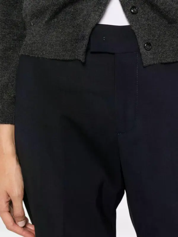 BERWICH Cropped Turn-up Trousers