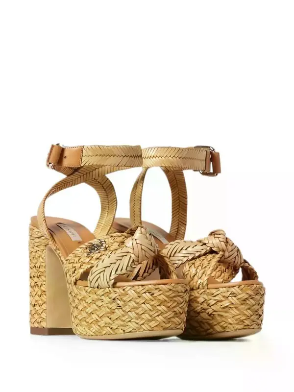 Casadei Braided Knot Sandals