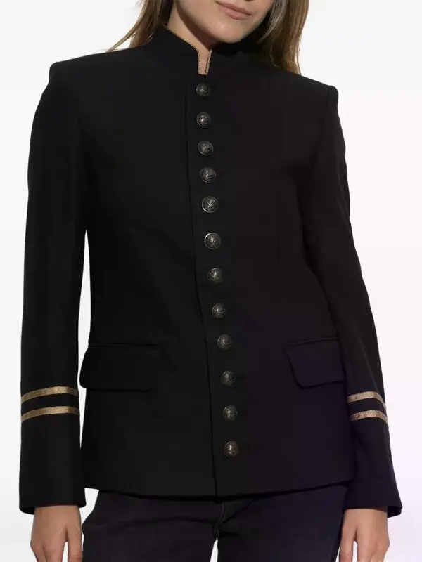 Zadig&Voltaire Vallo Military-style Buttoned Blazer