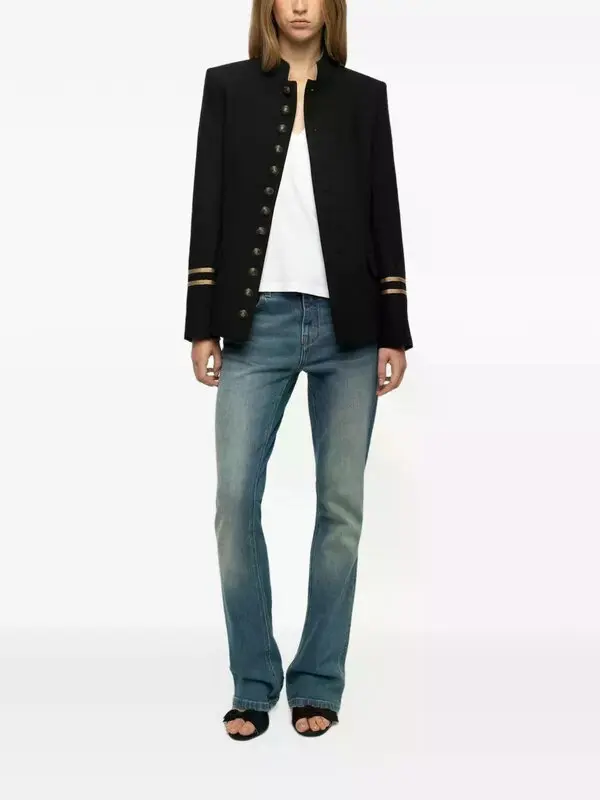 Zadig&Voltaire Vallo Military-style Buttoned Blazer