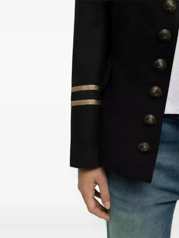 Zadig&Voltaire Vallo Military-style Buttoned Blazer